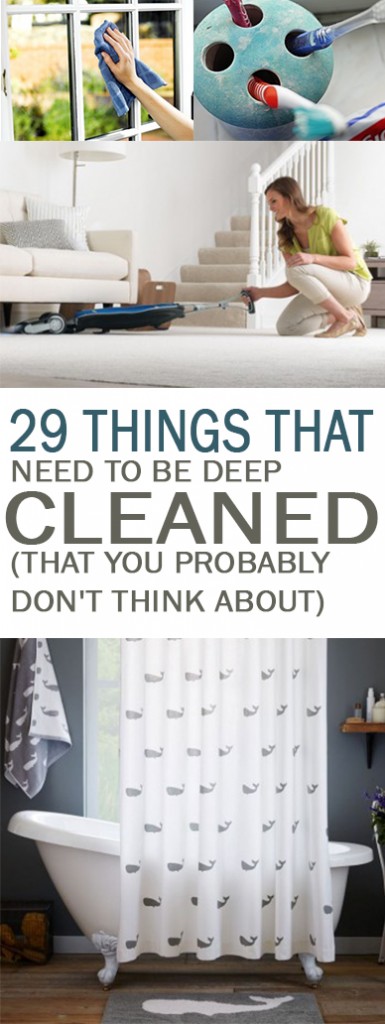 29 Things that Need to Be Deep Cleaned (That You Probably Don't Think ...