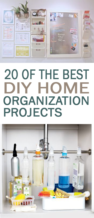 20 of the Best DIY Home Organization Projects | 101 Days of Organization