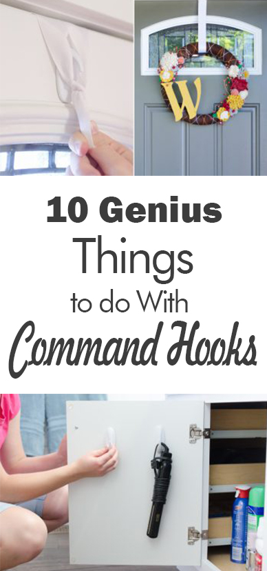 10 Genius Things to Do with Command Hooks | 101 Days of Organization