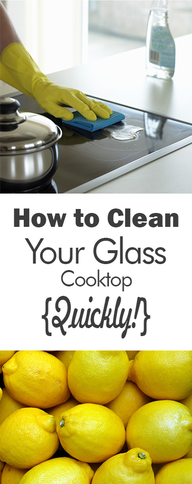 How to Clean Your Glass Cooktop {Quickly!} | 101 Days of Organization