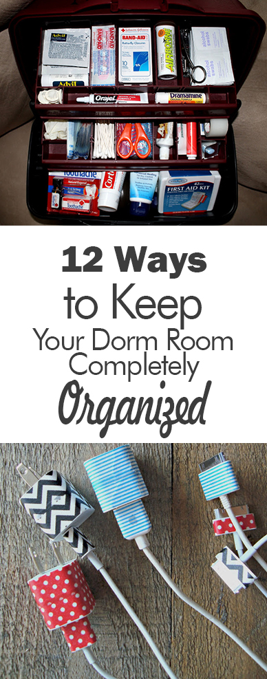 12 Ways to Keep Your Dorm Room Completely Organized | 101 Days of ...