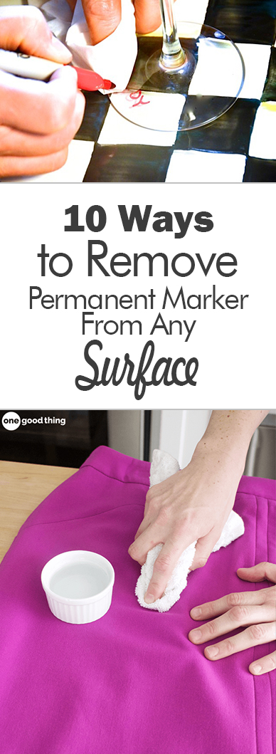 10 Ways to Remove Permanent Marker From Any Surface | 101 Days of ...