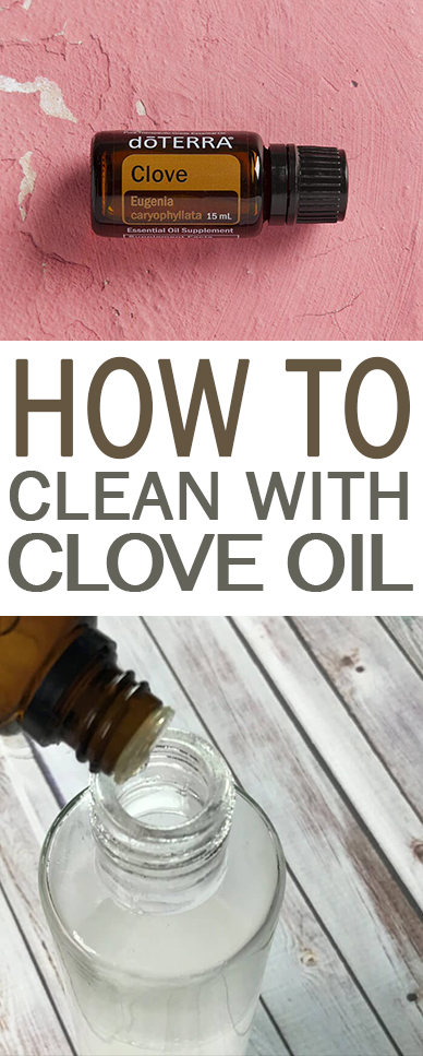How to Clean With Clove Oil | 101 Days of Organization