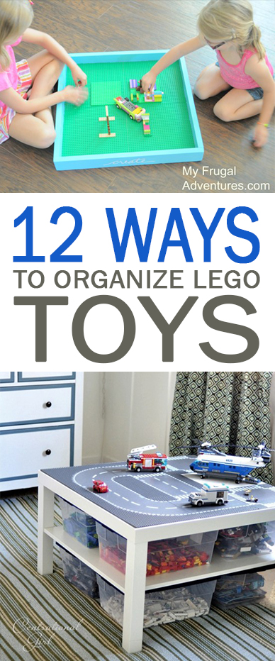 12 Ways to Organize Lego Toys | 101 Days of Organization