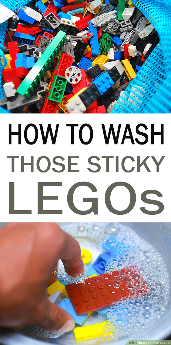 How to Wash Those Sticky Legos | 101 Days of Organization