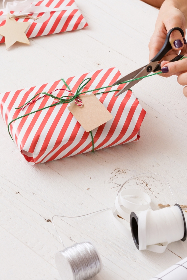 The Best EVER Christmas Wrapping Station Ideas