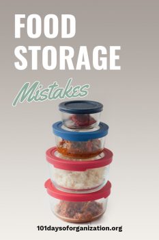 Food Storage Mistakes That SPOIL Your Plans | 101 Days of Organization