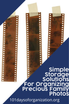 12 Hacks for Organizing Family Photos | 101 Days of Organization