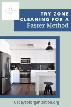 Zone Cleaning – Keep Your Home Clean, Decluttered, and Organized
